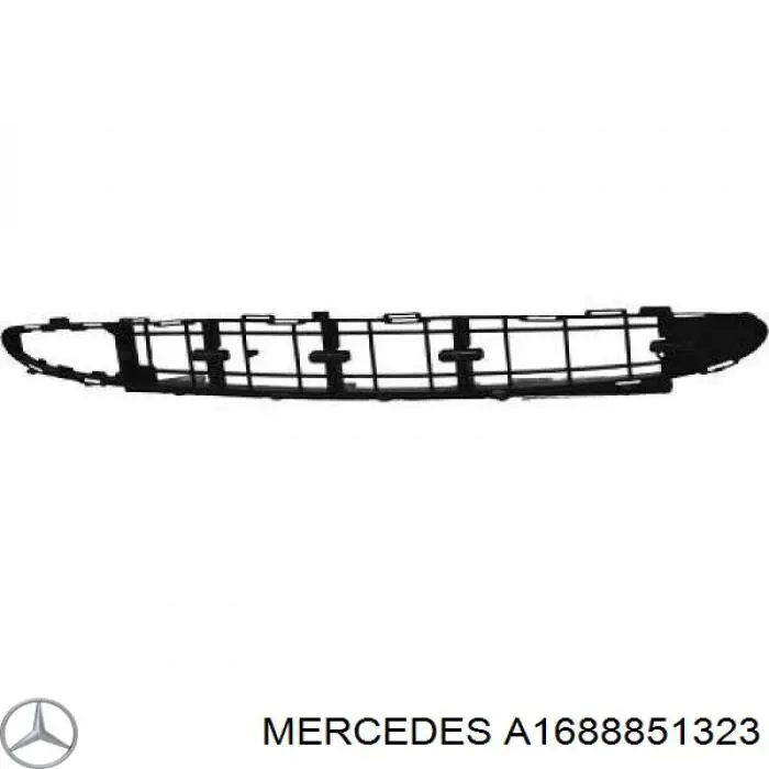 A1688851323 Mercedes решётка в бампер