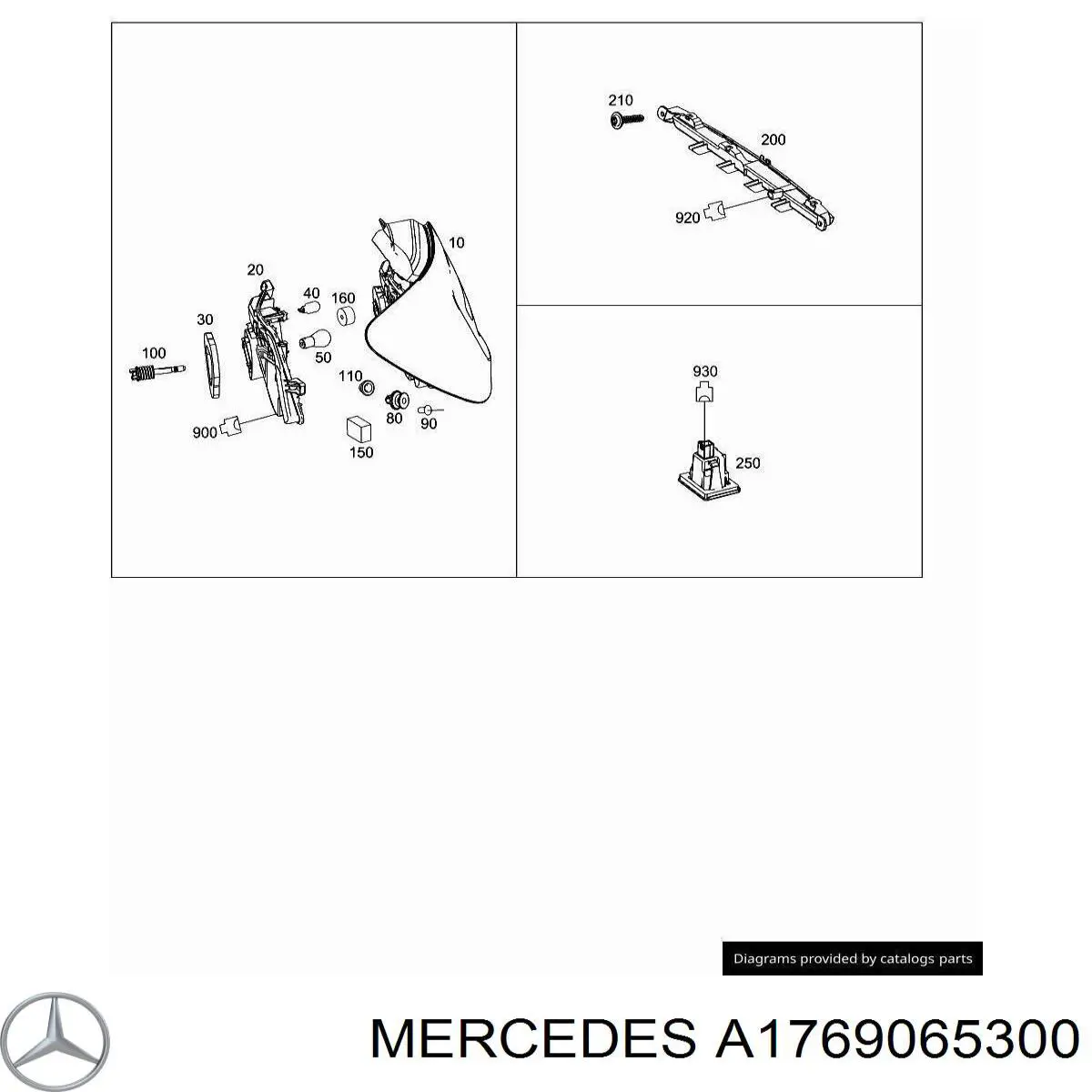 A1769065300 Mercedes сравнить цены на Автопро