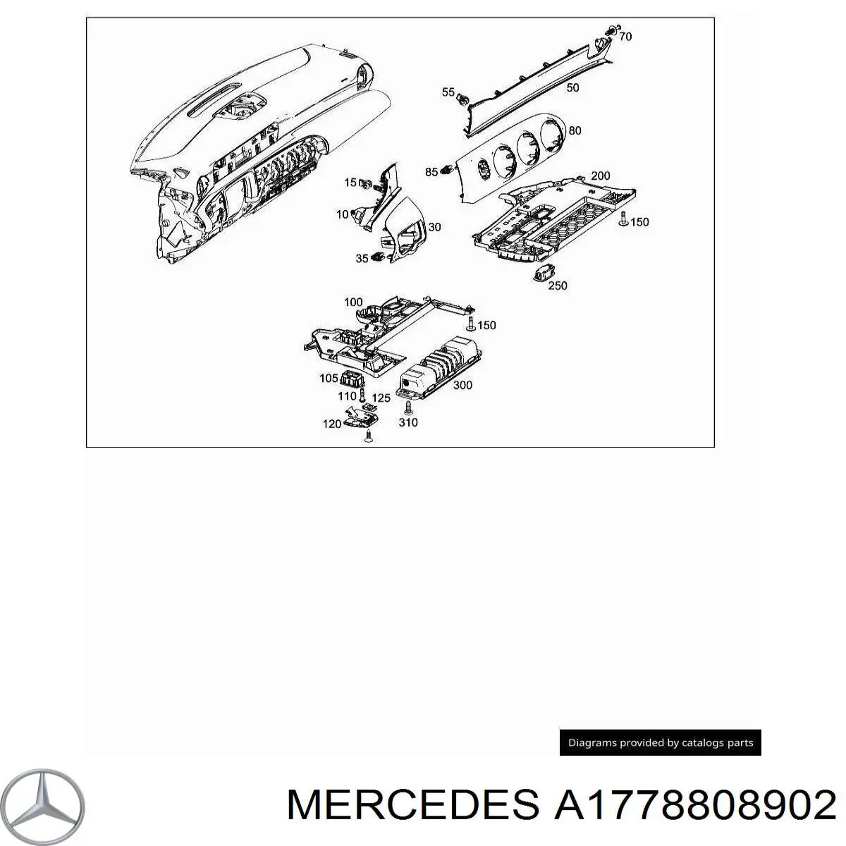 A1778808902 Mercedes | купить на Avto.pro
