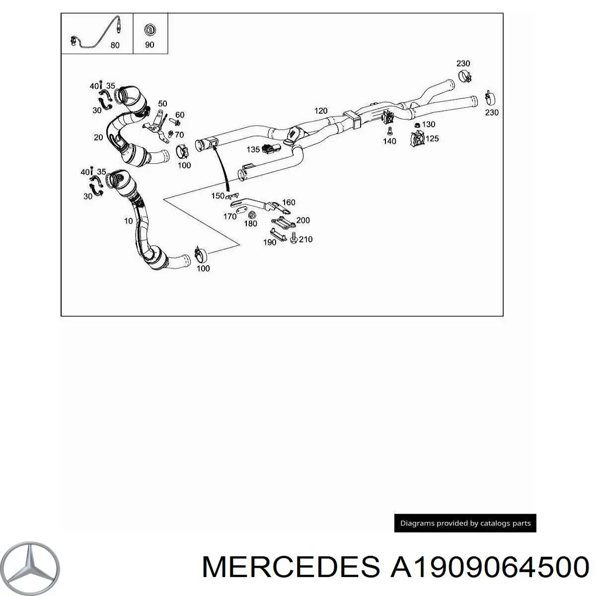 A1909064500 Mercedes | купить на Avto.pro