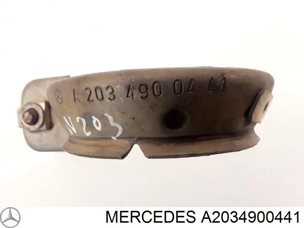 A2034900441 Mercedes хомут глушителя передний