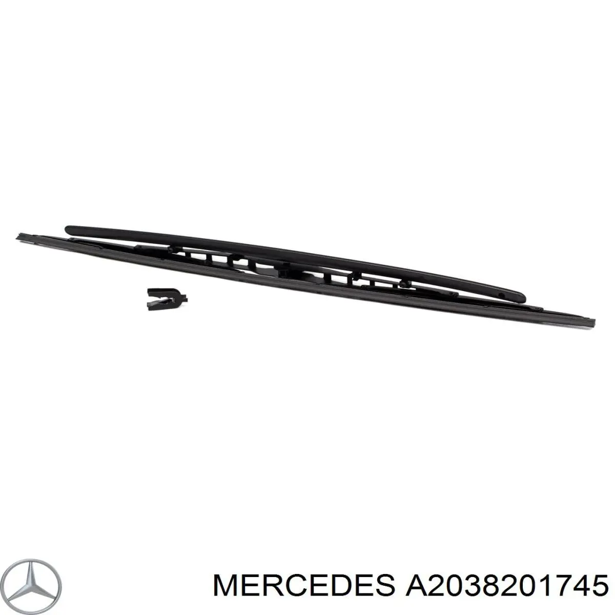 A2038201745 Mercedes | Щетка-дворник лобового стекла водительская A 203 ...