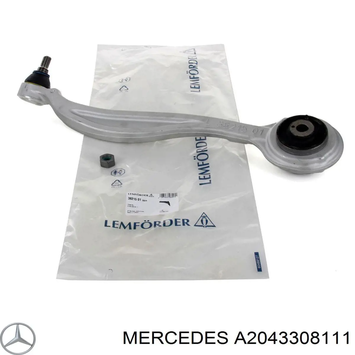 A2043308111 Mercedes | Рычаг передней подвески верхний левый A 204 330 ...