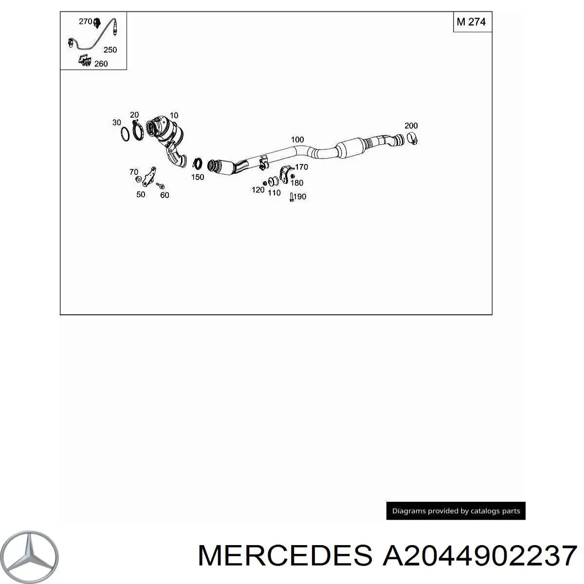 A2044902237 Mercedes | купить на Avto.pro