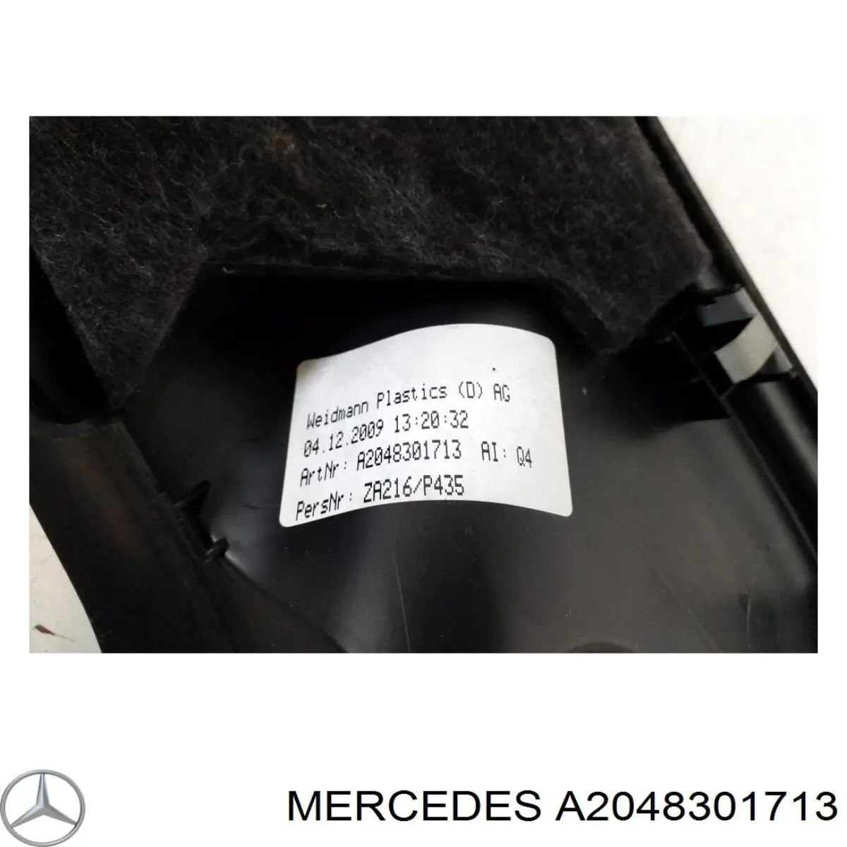 2048303213 Mercedes | Водосток лобового стекла, жабо 2048303213 купить ...