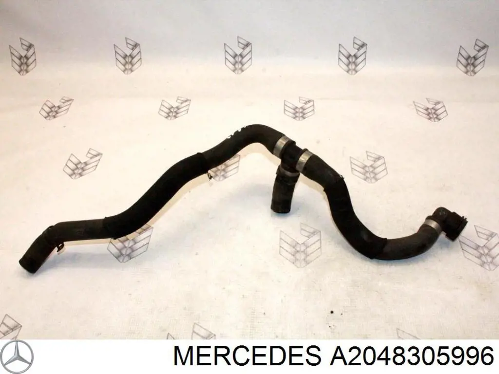 A2048305996 Mercedes шланг радиатора отопителя (печки, подача)