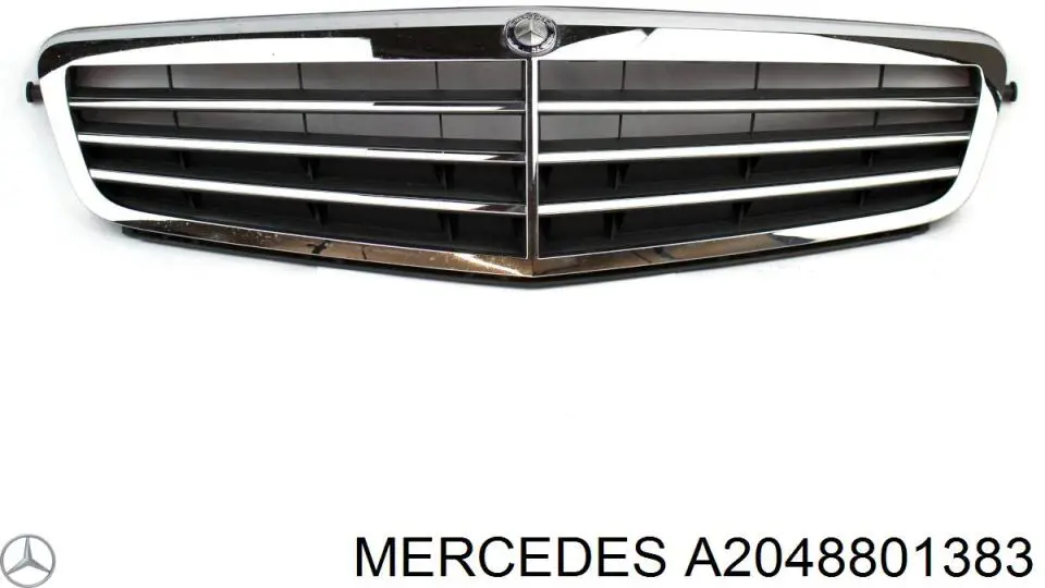 A2048801383 Mercedes манекен решітки mercedes c w204 classic 07-11 new