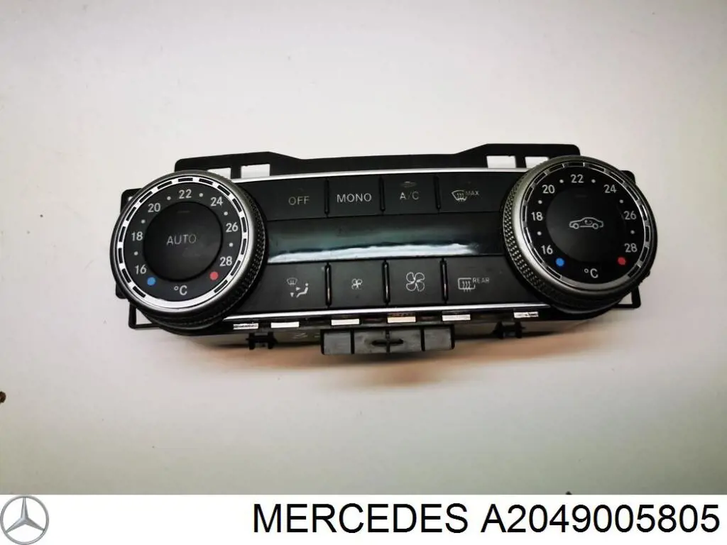 A2049005805 Mercedes блок управления климатом mercedes w204 c180