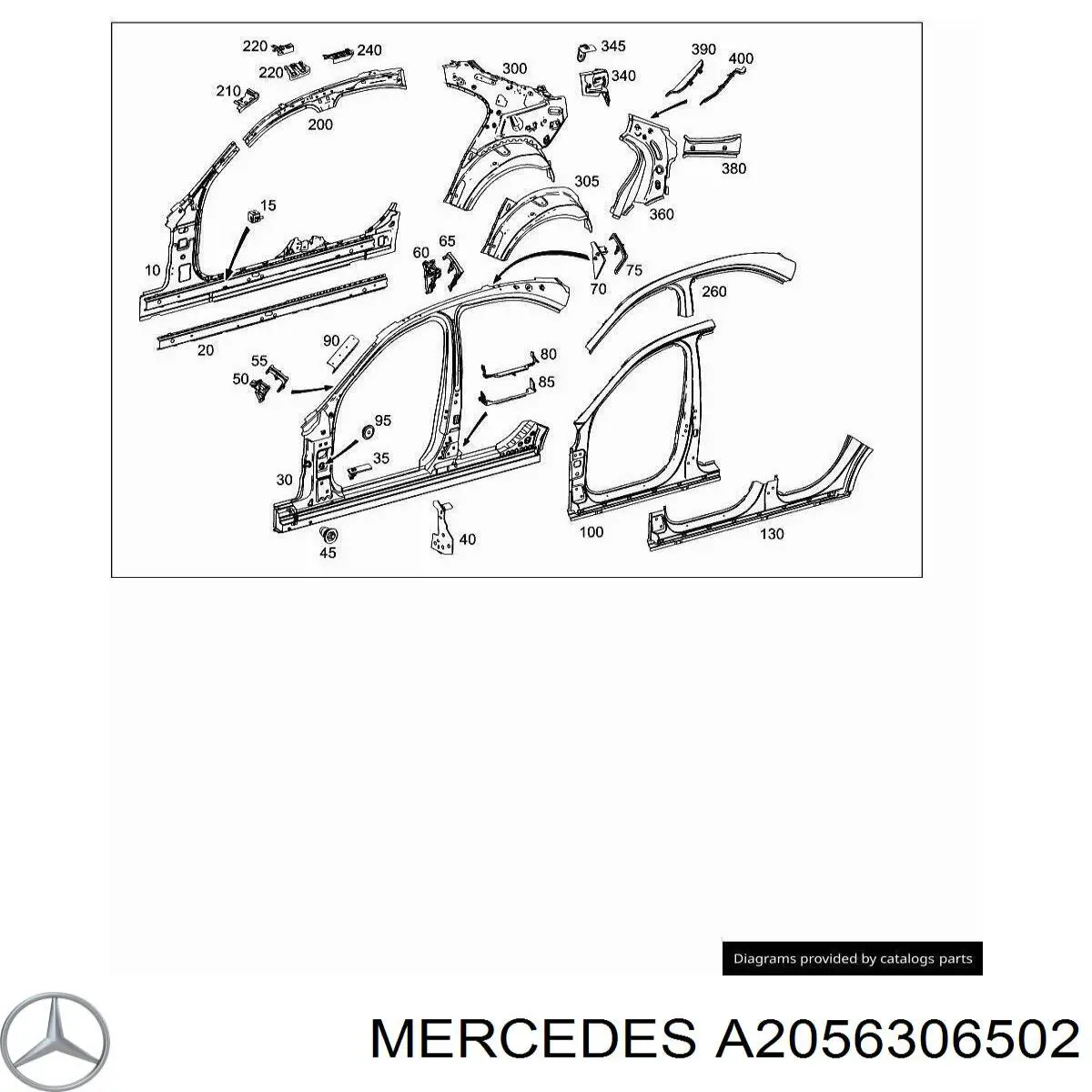 A2056306502 Mercedes | купить на Avto.pro