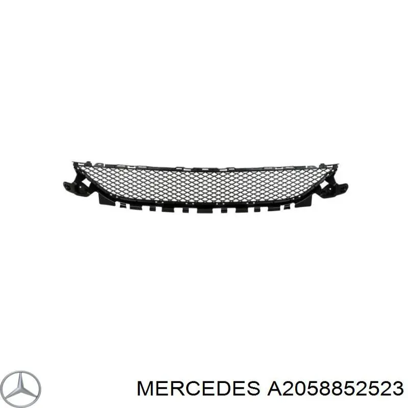 2058852523 Mercedes | Заглушка (решетка противотуманных фар бампера ...
