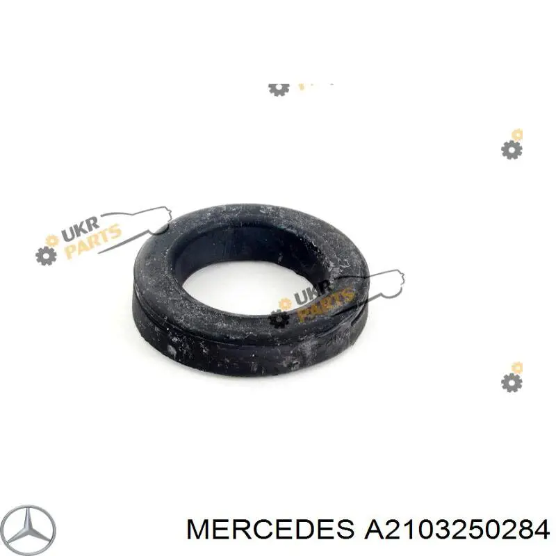 A2103250284 Mercedes проставка (резиновое кольцо пружины задней верхняя)