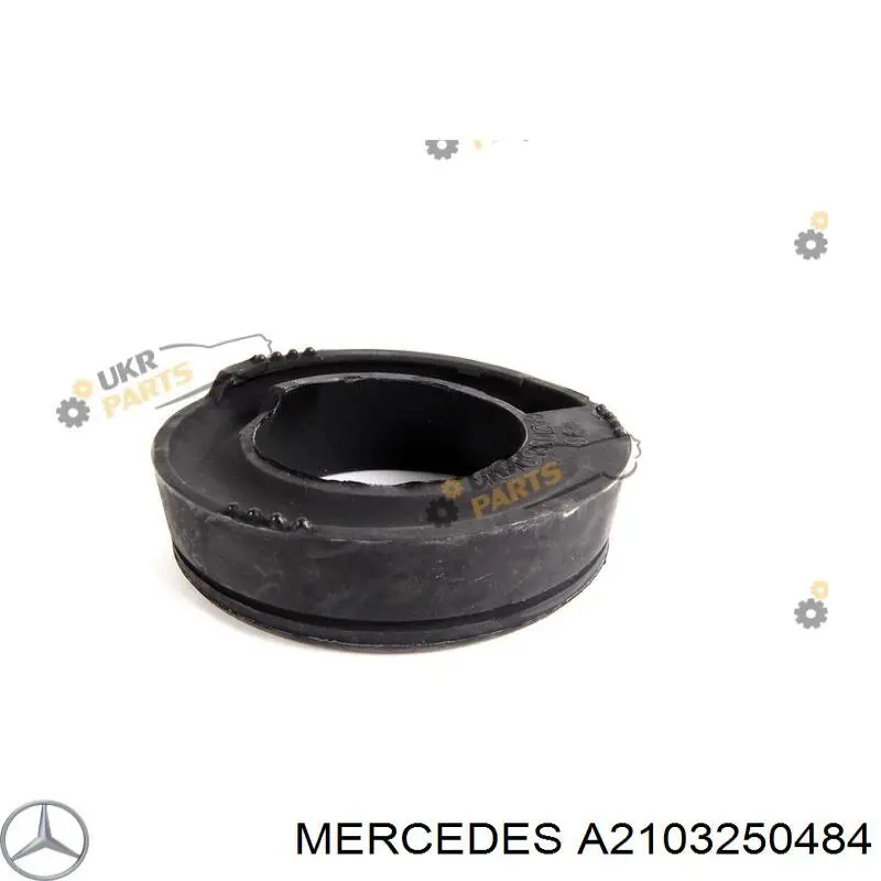 A2103250484 Mercedes проставка (резиновое кольцо пружины задней верхняя)