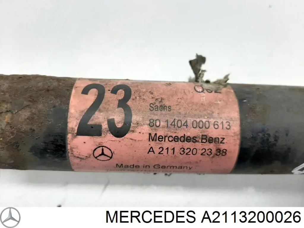 2113239100 Mercedes амортизатор передний