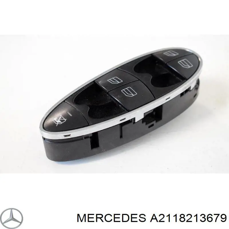 A2118213679 Mercedes | Кнопочный блок управления стеклоподъемником ...