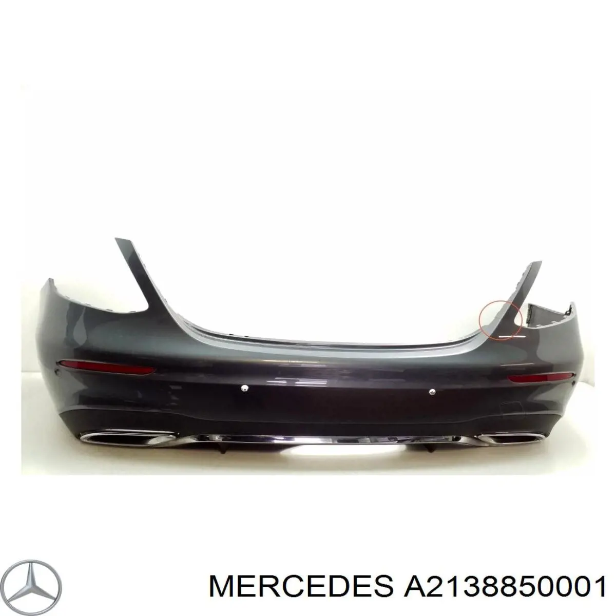 A2138850001 Mercedes бампер задний amg e-class