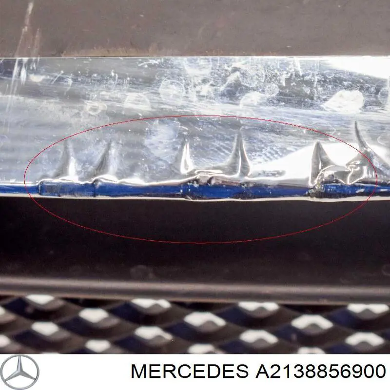 A2138856900 Mercedes | Решетка бампера переднего центральная A 213 885 ...