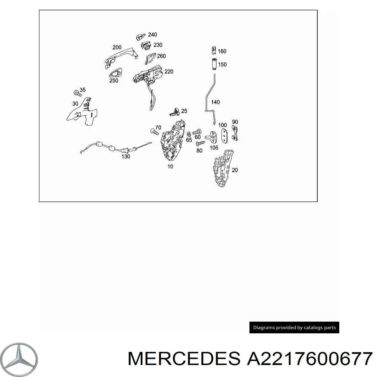 A2217600677 Mercedes | купить на Avto.pro
