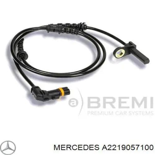 A2219057100 Mercedes | Датчик абс (abs передний) A 221 905 71 00 купить ...