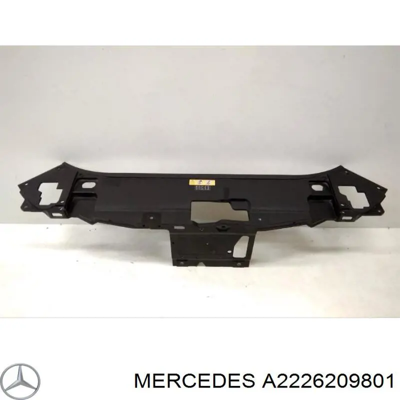 2226209801 Mercedes суппорт радиатора в сборе (монтажная панель ...