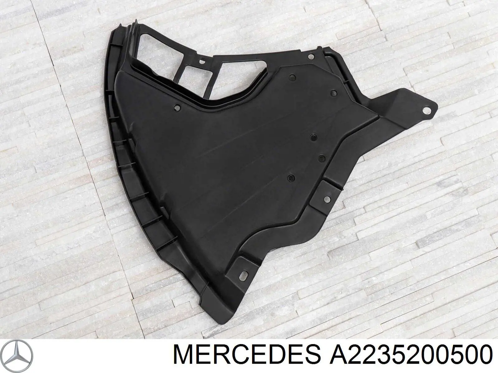 A2235200500 Mercedes | Защита бампера переднего левая A2235200500 ...