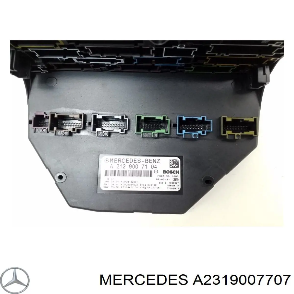 Блок управления сигналами SAM на Mercedes C (W204)