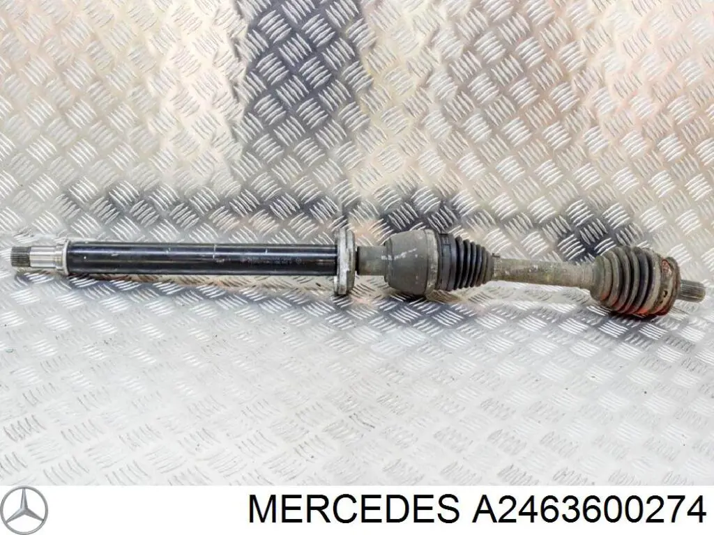 2463600274 Mercedes | Вал привода полуоси промежуточный 2463600274 ...