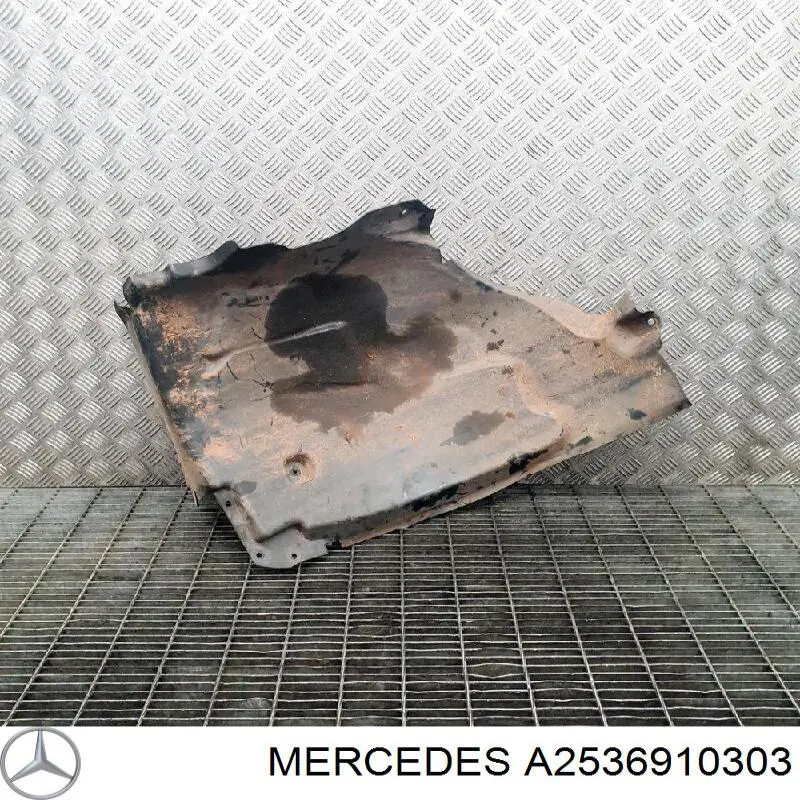 A2536910303 Mercedes | Подкрылок крыла переднего левый задний A 253 691 ...