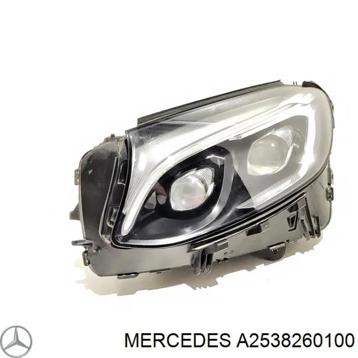 A2538260100 Mercedes цена с доставкой кроме габаритных запчастей
