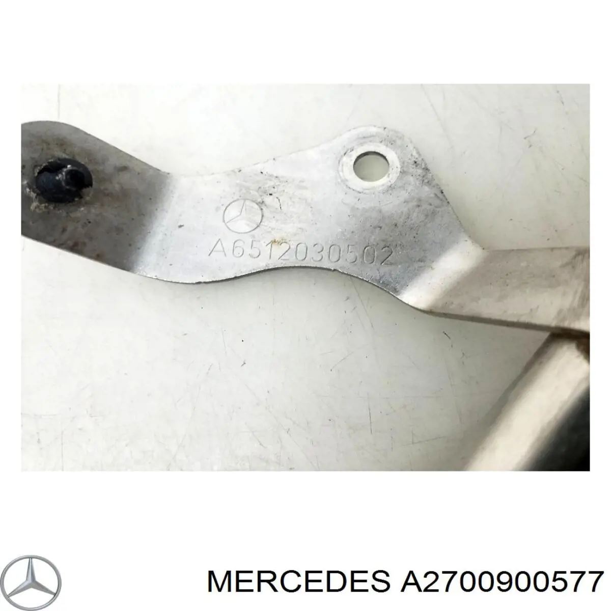 A2700900577 Mercedes маслопровод обратный турбины