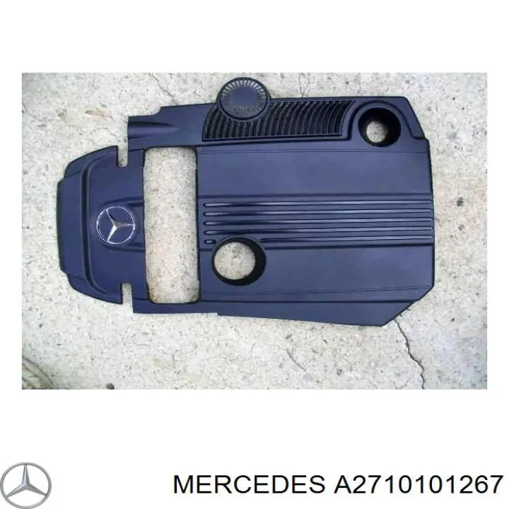 A2710101267 Mercedes крышка двигателя