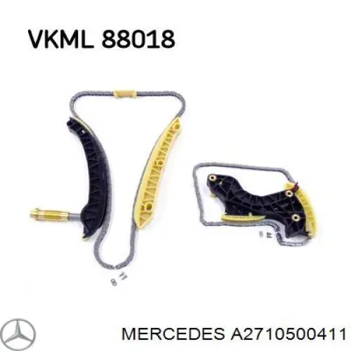 A2710500411 Mercedes | Натяжитель цепи грм A 271 050 04 11 купить на ...