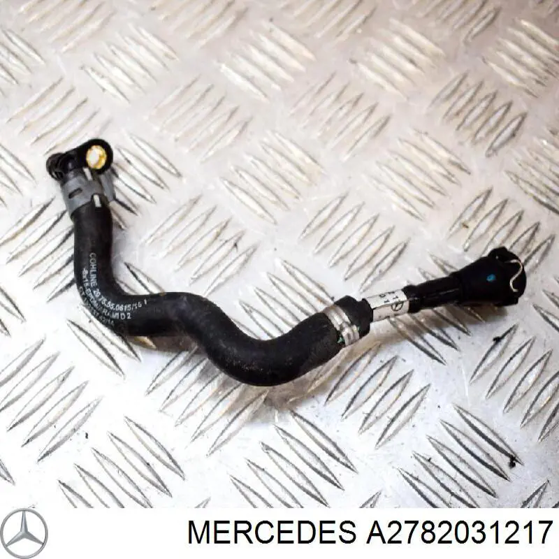 A2782031217 Mercedes | Патрубок вентиляции картера (маслоотделителя) A ...