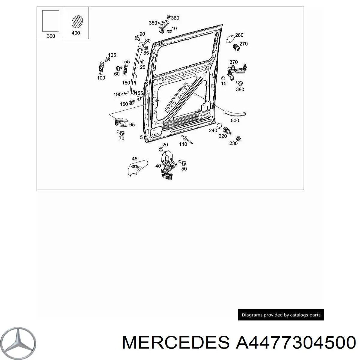 A4477304500 Mercedes сравнить цены на Автопро