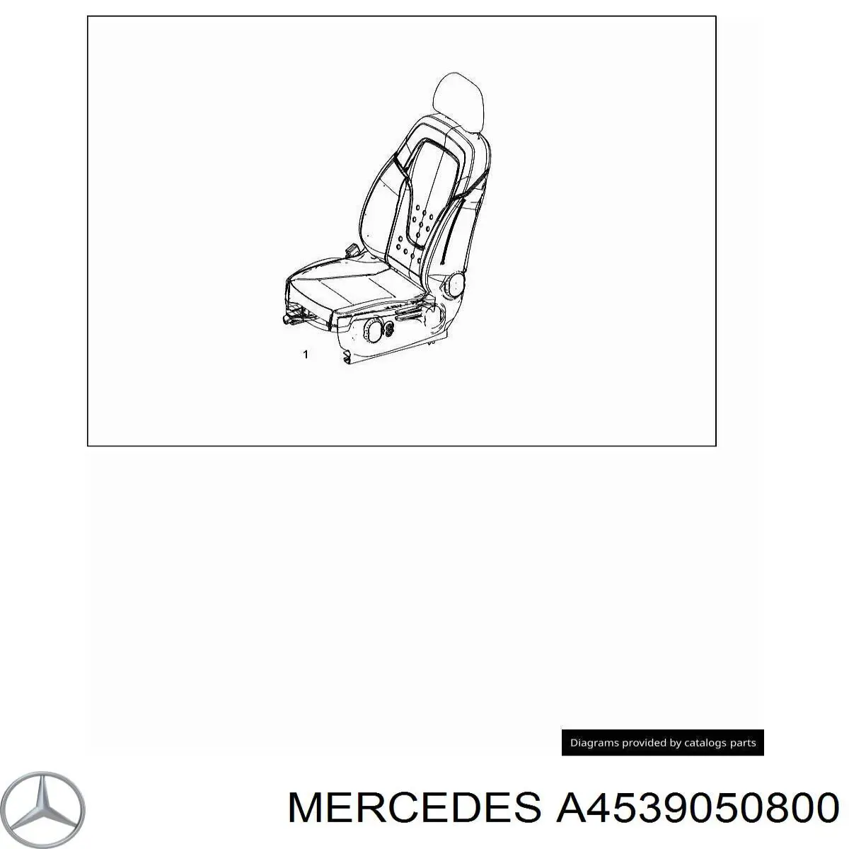 A4539050800 Mercedes | купить на Avto.pro