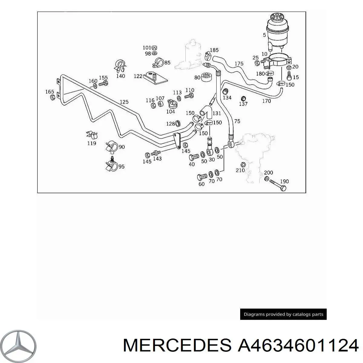 A4634601124 Mercedes | купить на Avto.pro