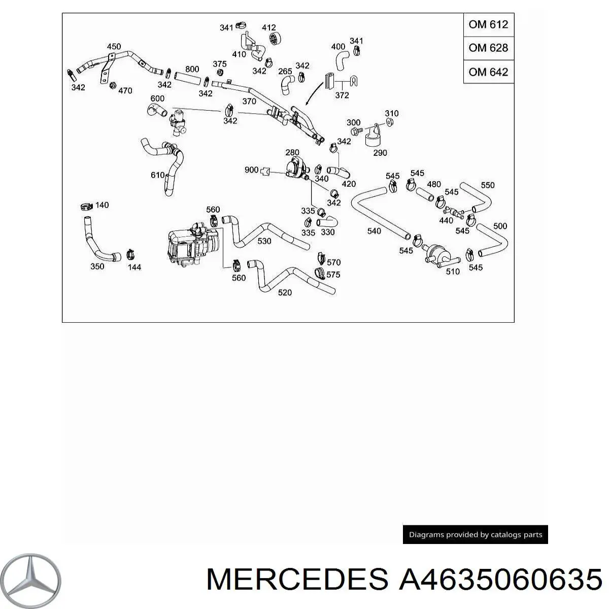 A4635060635 Mercedes | купить на Avto.pro