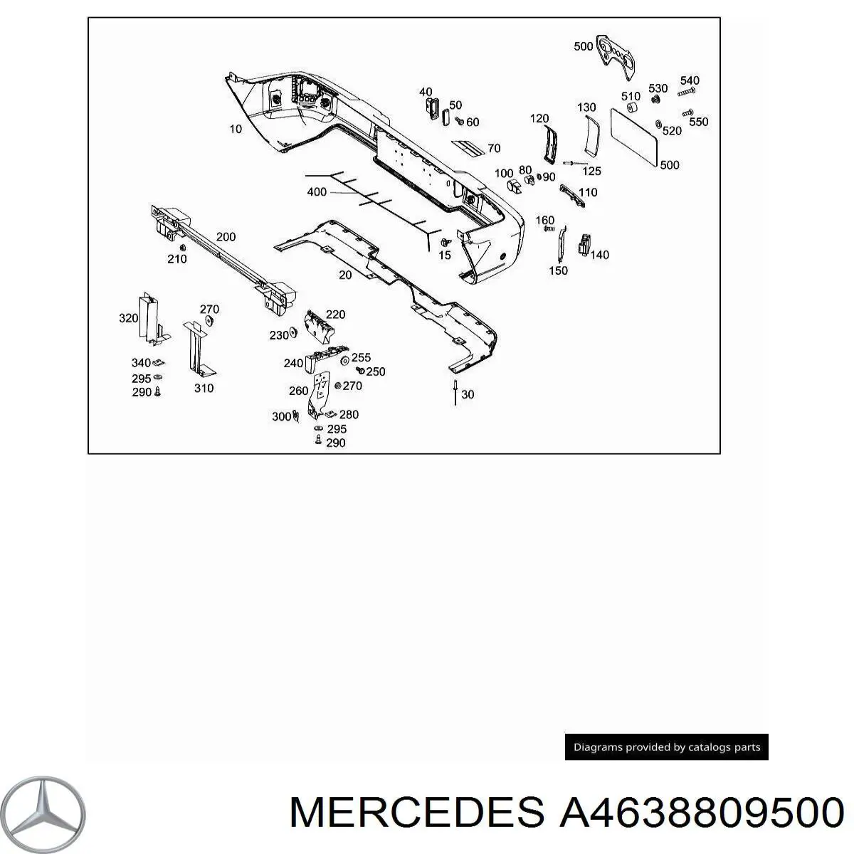 A4638809500 Mercedes | купить на Avto.pro