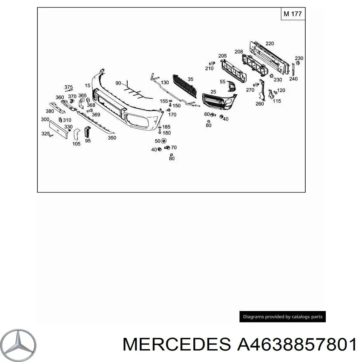 A4638857801 Mercedes | купить на Avto.pro