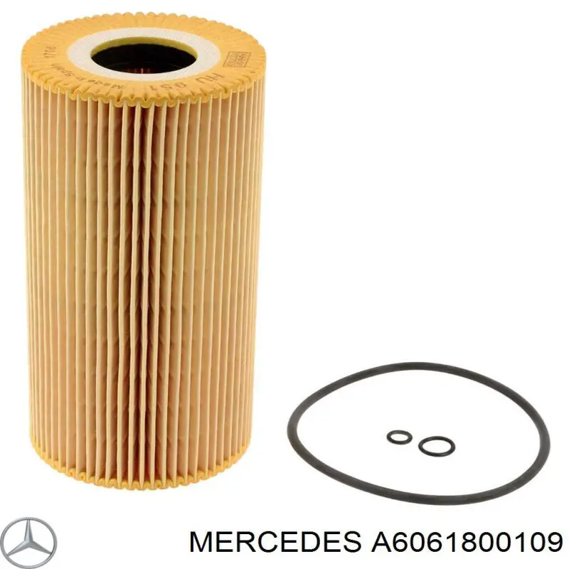 A6061800109 Mercedes фильтр масляный