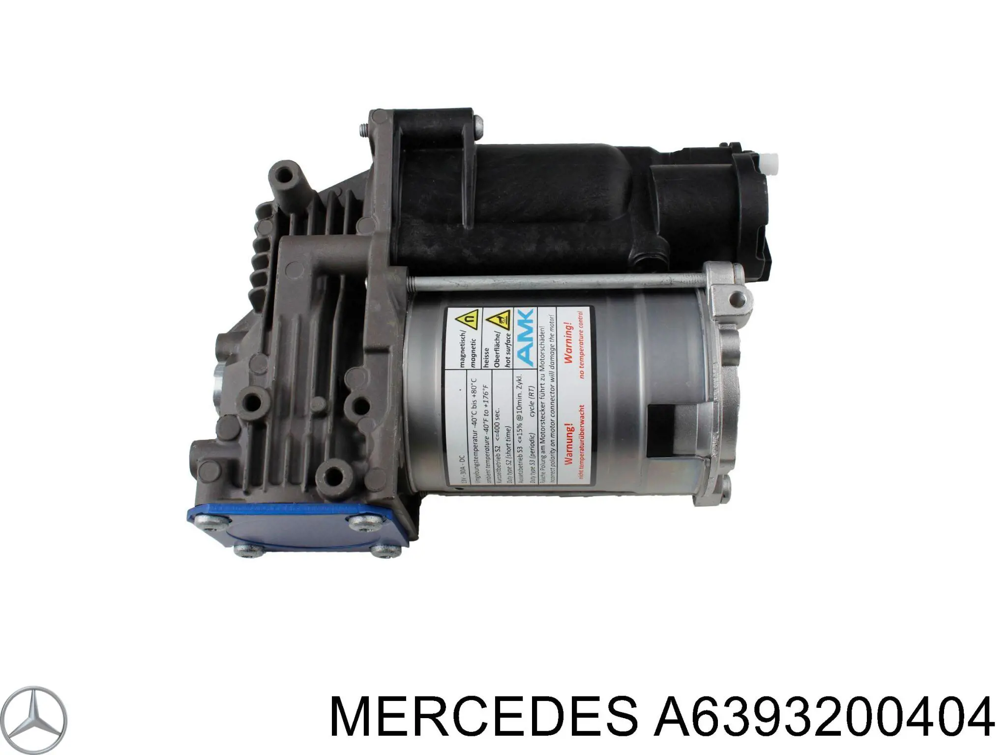 A6393200404 Mercedes | Компрессор пневмоподкачки (амортизаторов) A 639 ...