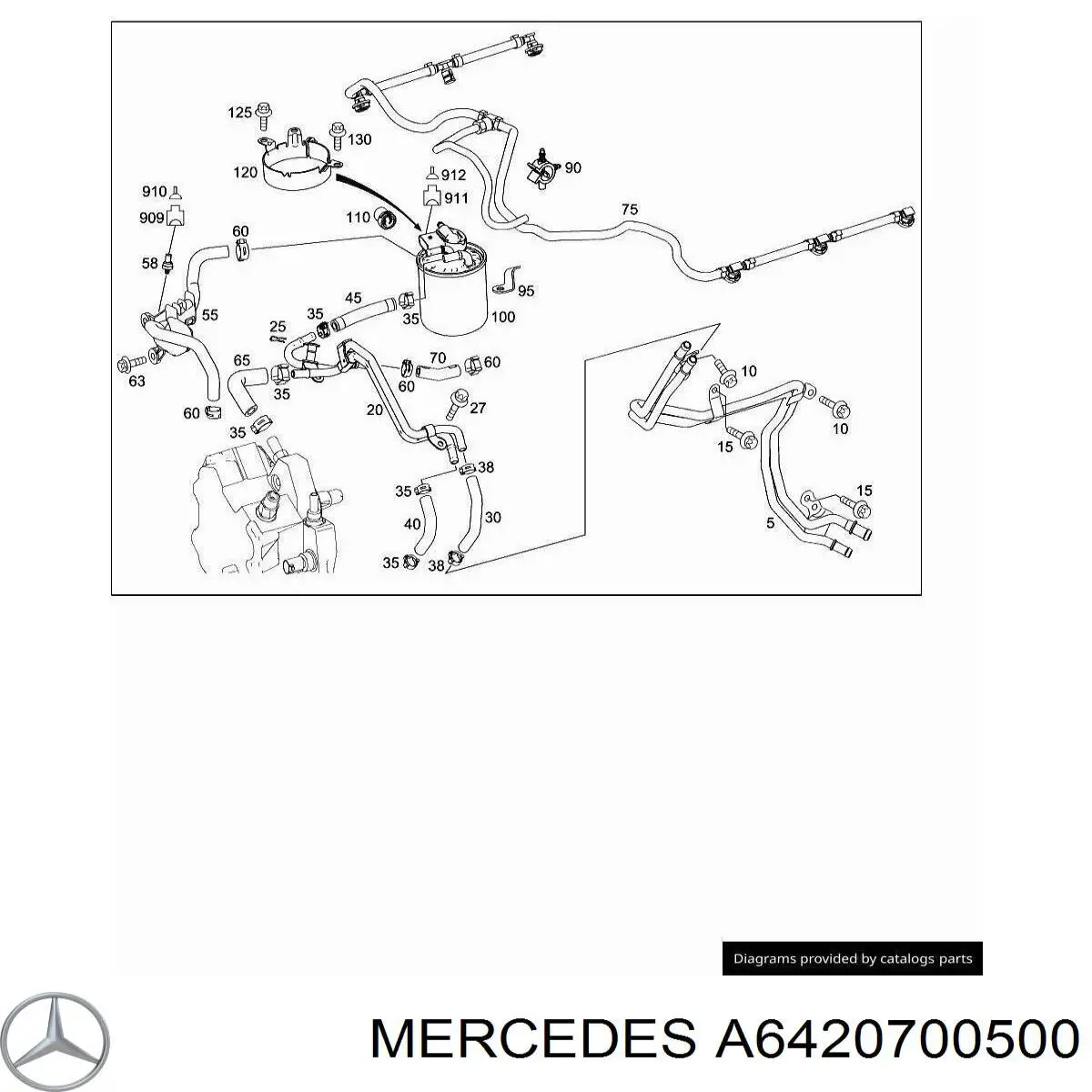 A6420700500 Mercedes | купить на Avto.pro
