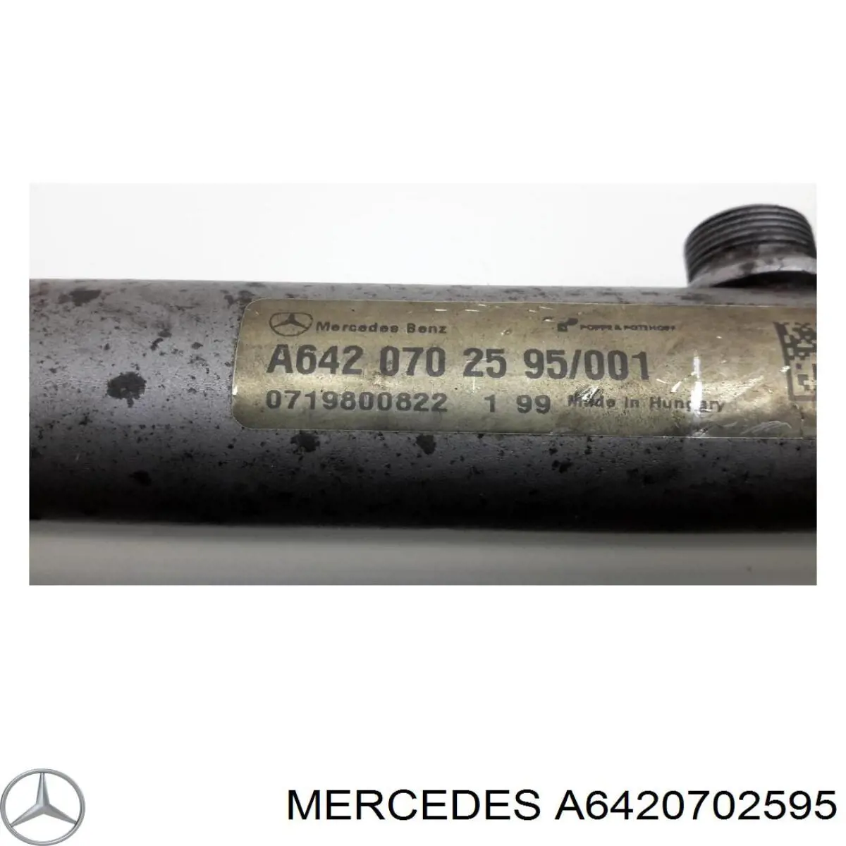 A6420702595 Mercedes | Распределитель топлива (рампа правый) A 642 070 ...