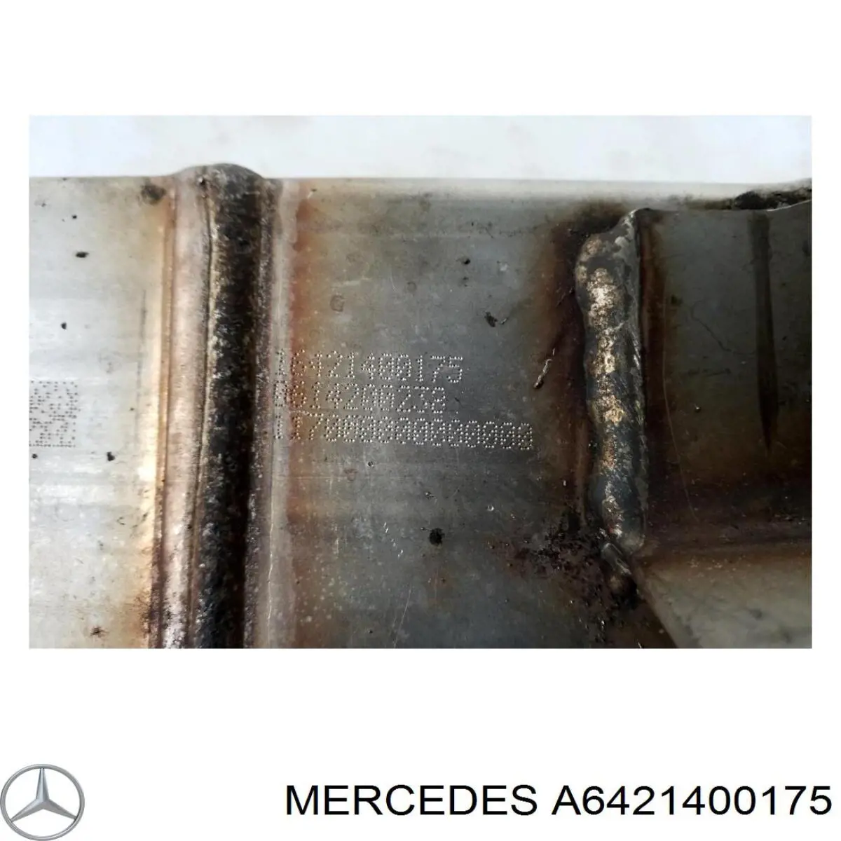 6421400175 Mercedes радиатор системы egr рециркуляции выхлопных газов