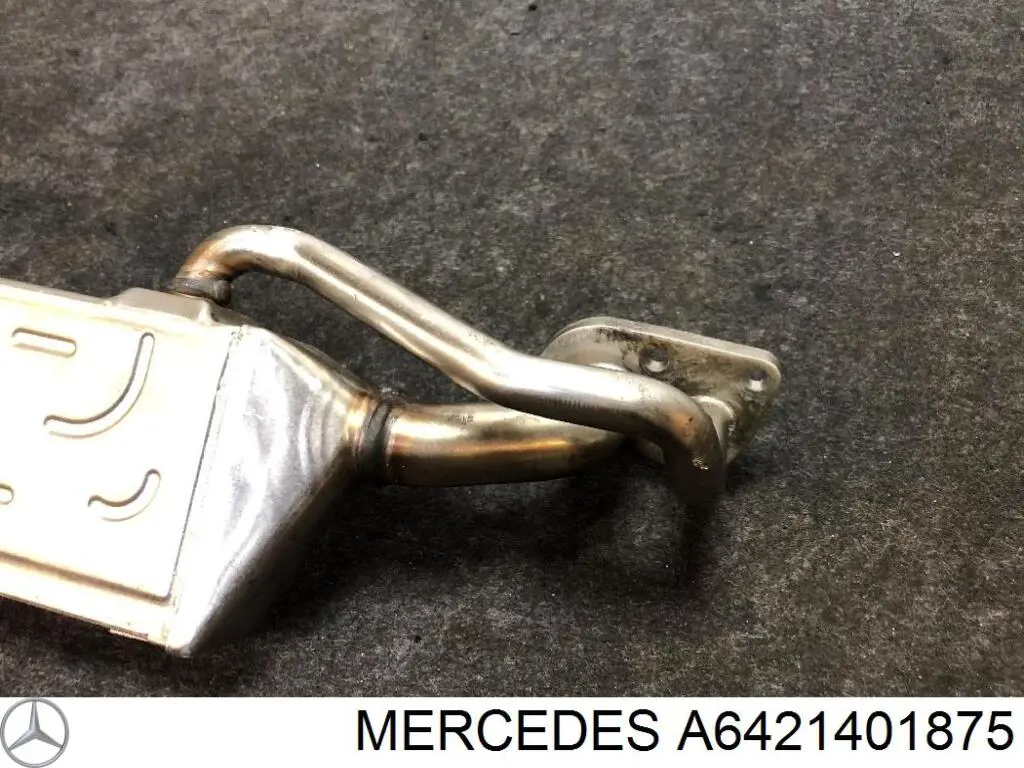 A6421401875 Mercedes | Радиатор системы egr рециркуляции выхлопных ...