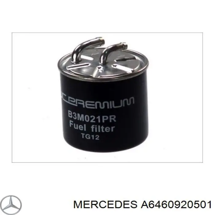A6460920501 Mercedes | Фильтр топливный A 646 092 05 01 купить на Avto.pro