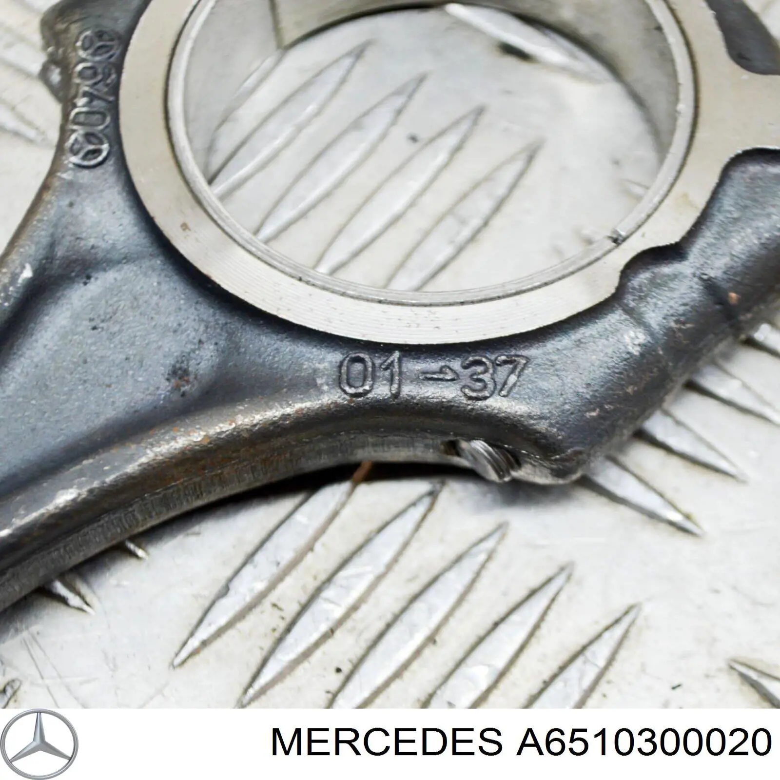A6510300020 Mercedes Шатун поршня двигателя