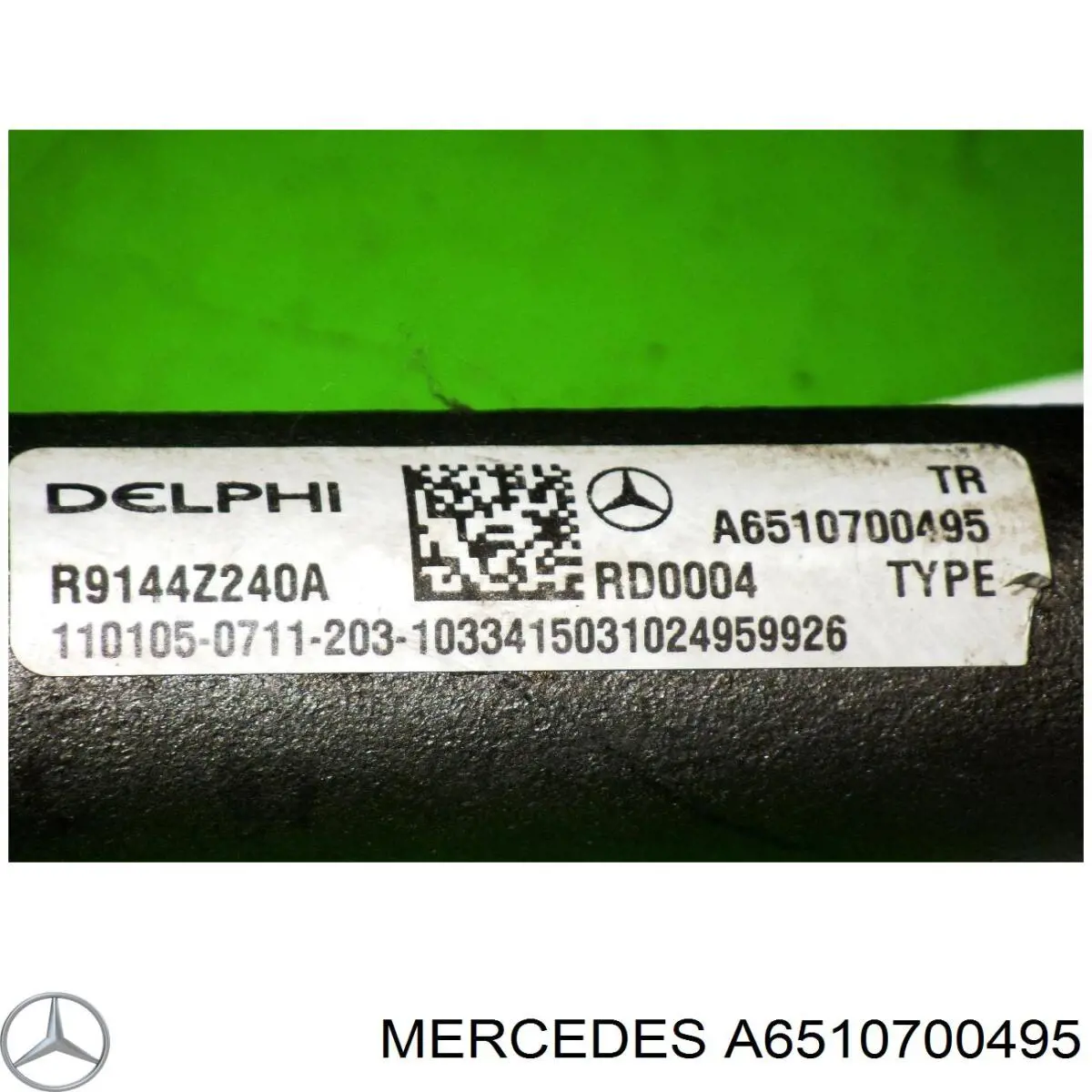 A6510700495 Mercedes распределитель топлива (рампа)
