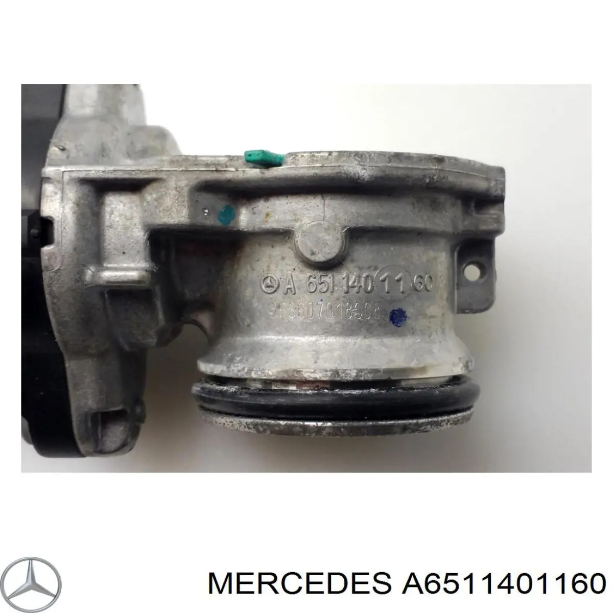 A6511401160 Mercedes клапан egr, рециркуляции газов