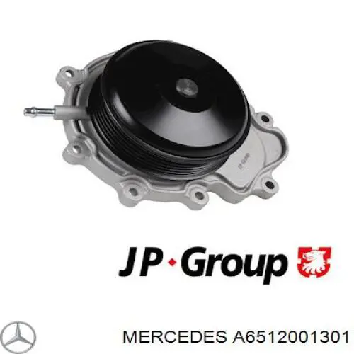 A6512001301 Mercedes помпа водяная (насос охлаждения)