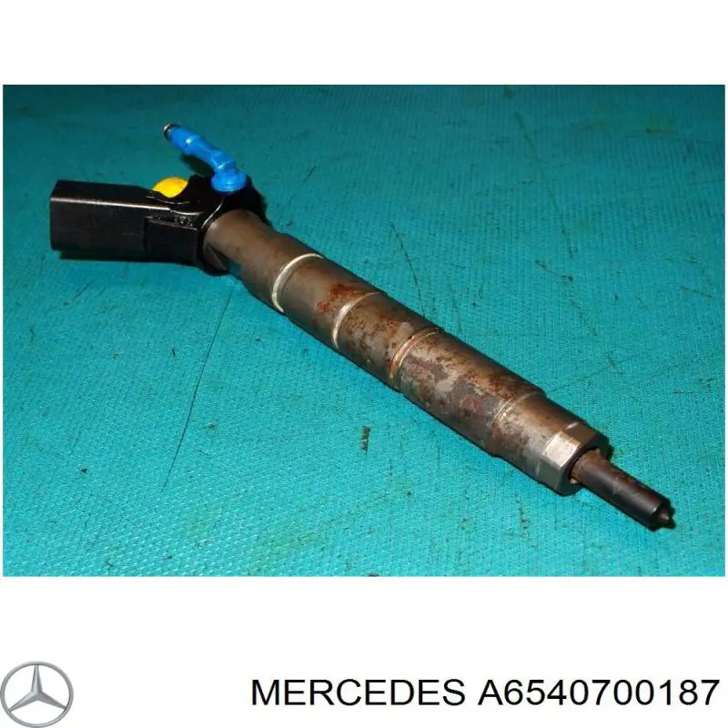 A6540700187 Mercedes | Форсунка впрыска топлива A 654 070 01 87 купить ...